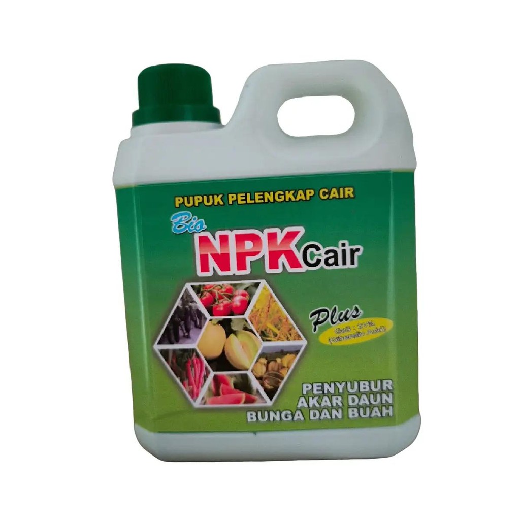 Jual pupuk npk cair bio npk plus ga3 1 lt Bunga kotak Tanaman buah sayuran | Shopee Indonesia
