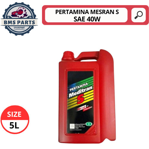 Jual OLI MESIN DIESEL Pertamina MEDITRAN S SAE 40W 5L API CF/CF-2/SF ...