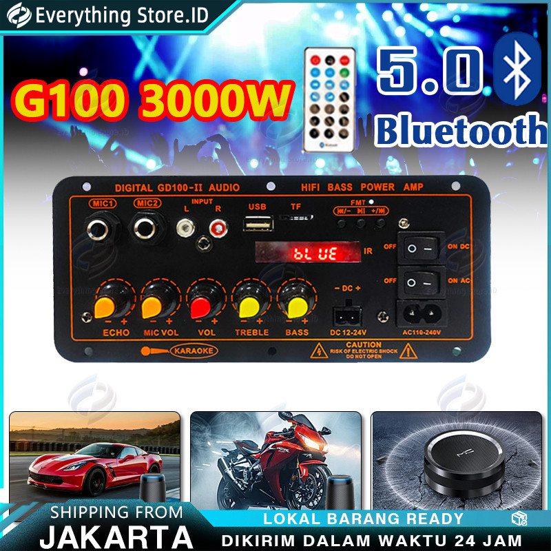 Jual D10 2000W Amplifier Board Tampilan Digital Power Amplifier Board ...
