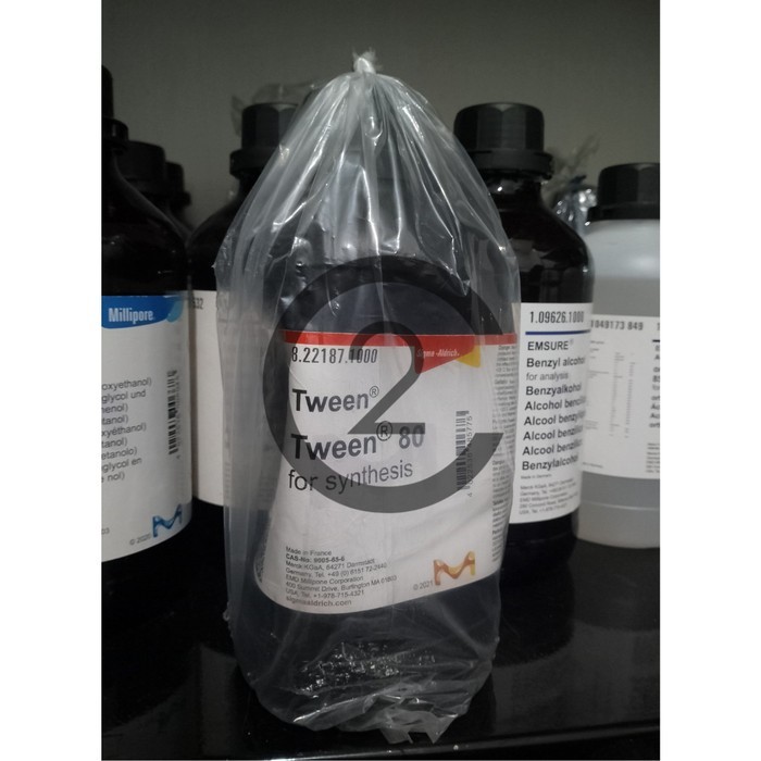 Jual Tween 80 / Polysorbate / Polisorbat 50-250 ml Merck 822187 (REPACK ...