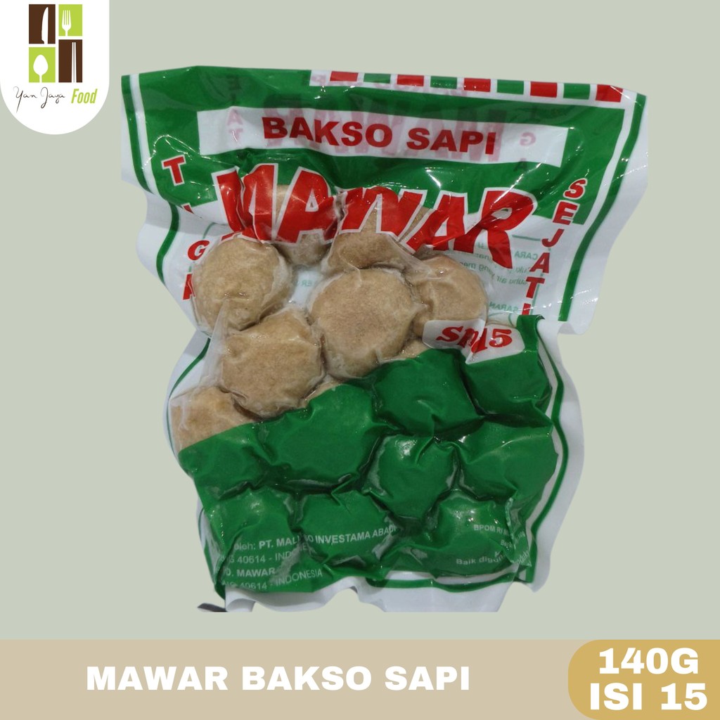 Jual Mawar Bakso Sapi / Baso Daging Sapi / Meatball / Baso Kecil ...