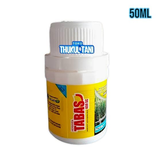Jual TABAS 50ML 400SC OBAT HERBISIDA SELEKTIF PADI RACUN PEMBASMI GULMA ...