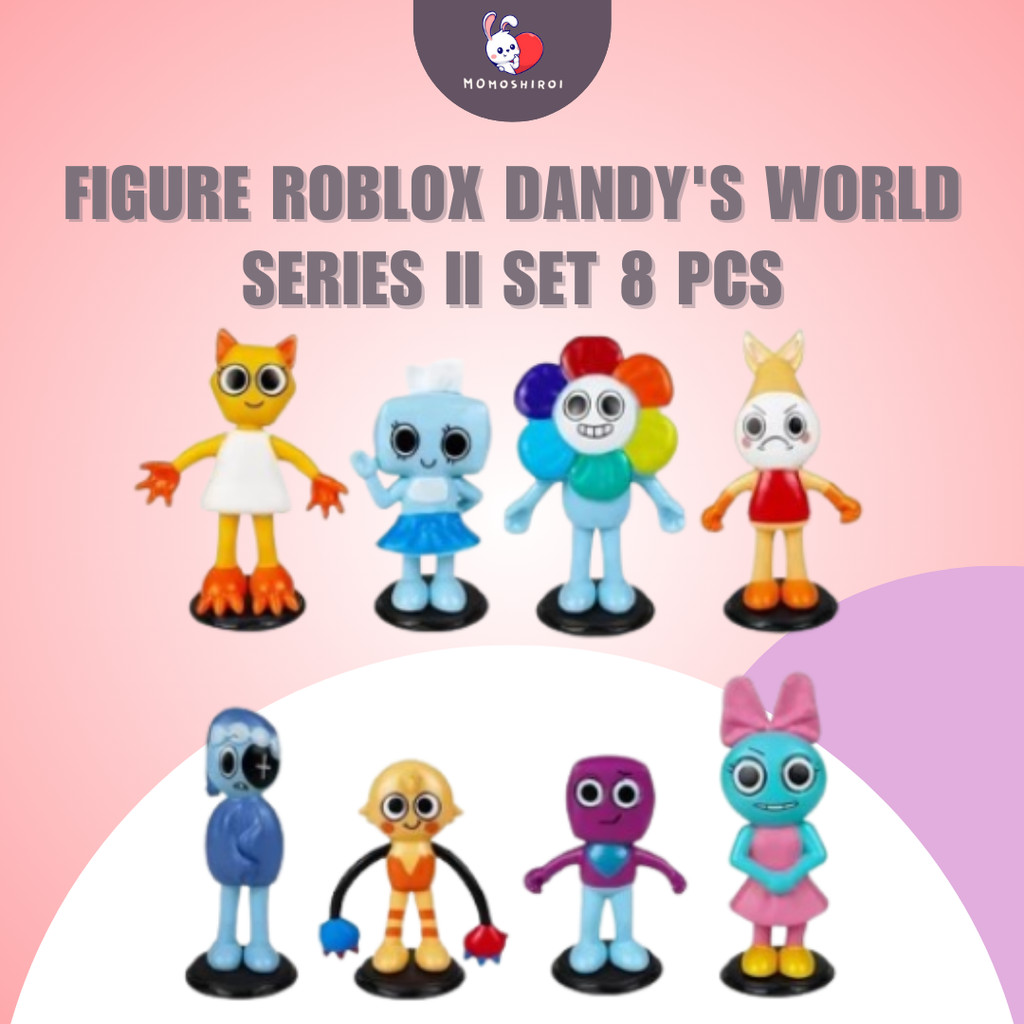 Jual Action Figure Roblox Dandy's World Set 8 Pcs | Shopee Indonesia