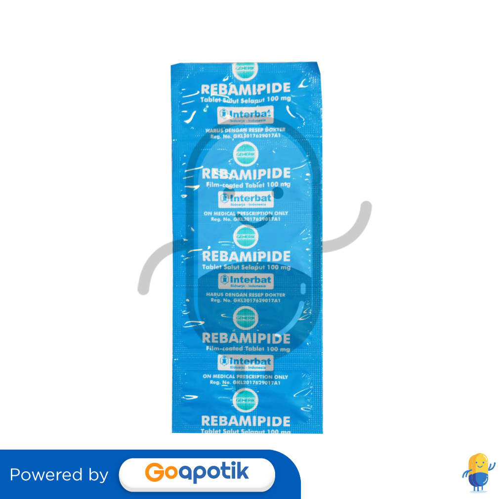 Jual Rebamipide Interbat 100 Mg Strip 10 Tablet | Shopee Indonesia