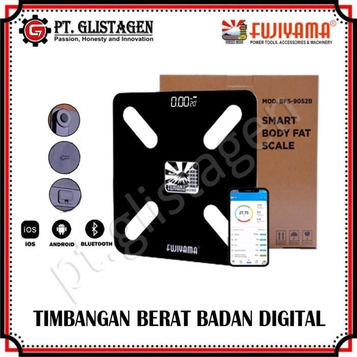 Jual Timbangan Badan Digital Elektrik Body Fat Monitor Fujiyama BFS ...