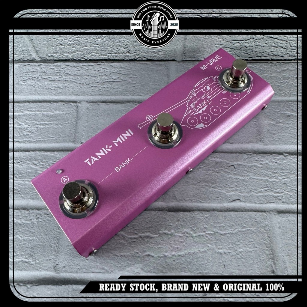 Jual Yun Efek Gitar M-VAVE TANK-MINI Multi Effects Intelligent ...