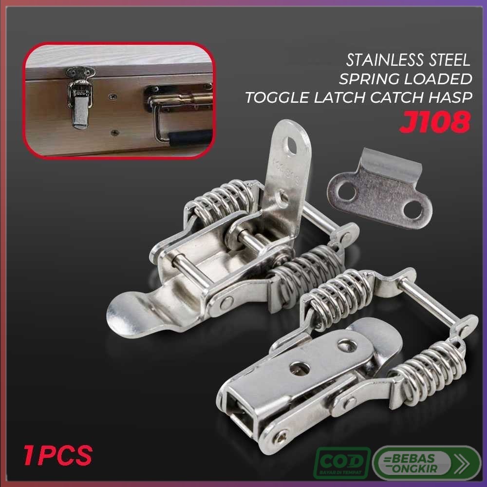 Jual Kaitan Peti Grendel Koper Spring Lock Buckle Stainless Steel ...