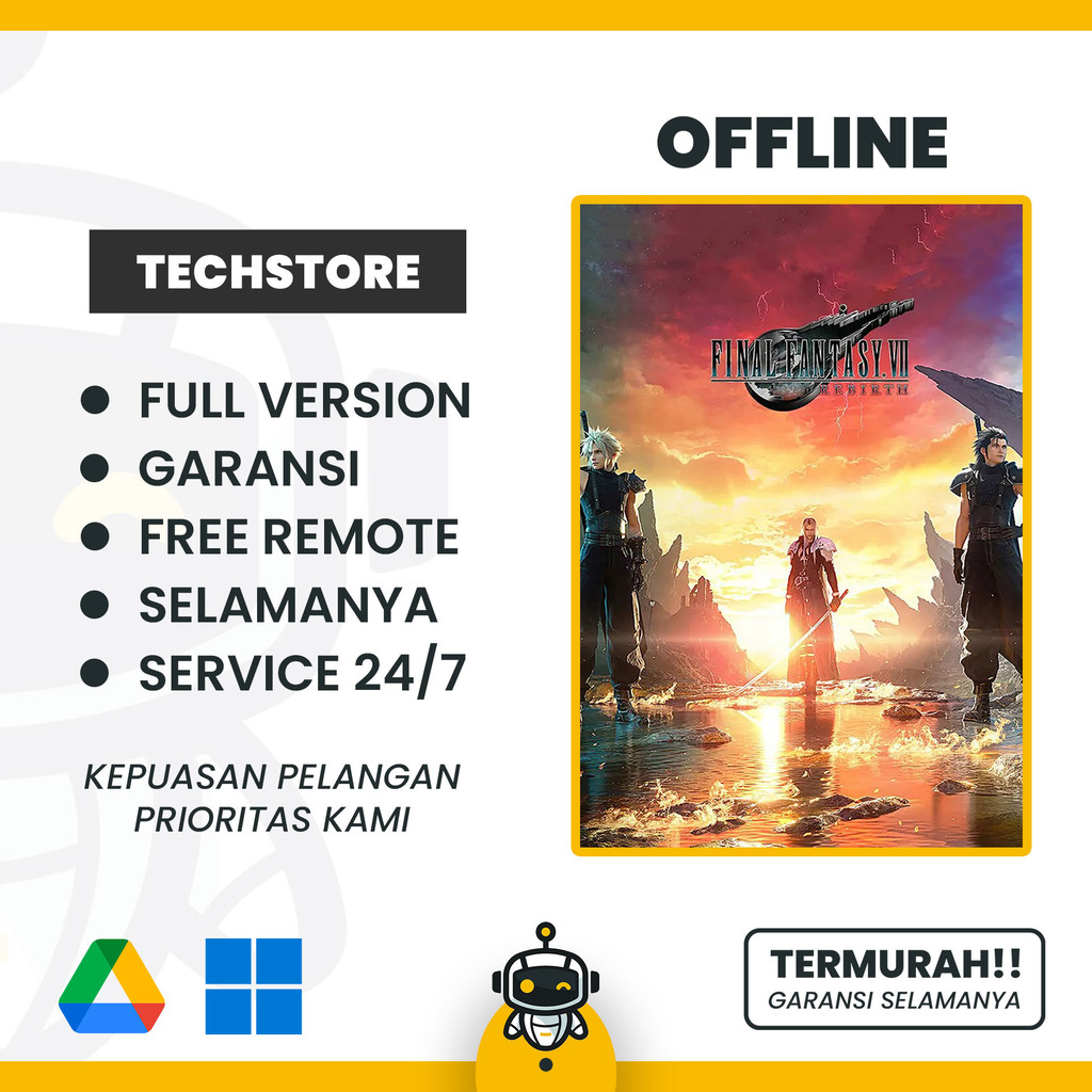 Jual Final Fantasy VII Rebirth | Offline Game Windows | Shopee Indonesia