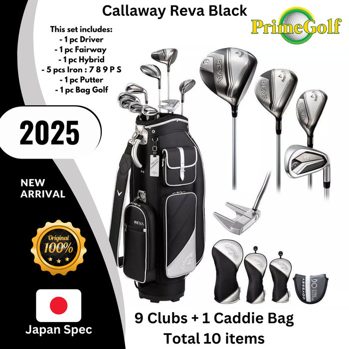 Jual Stick Golf Full Set Callaway Reva Ladies Original Japan | Shopee ...