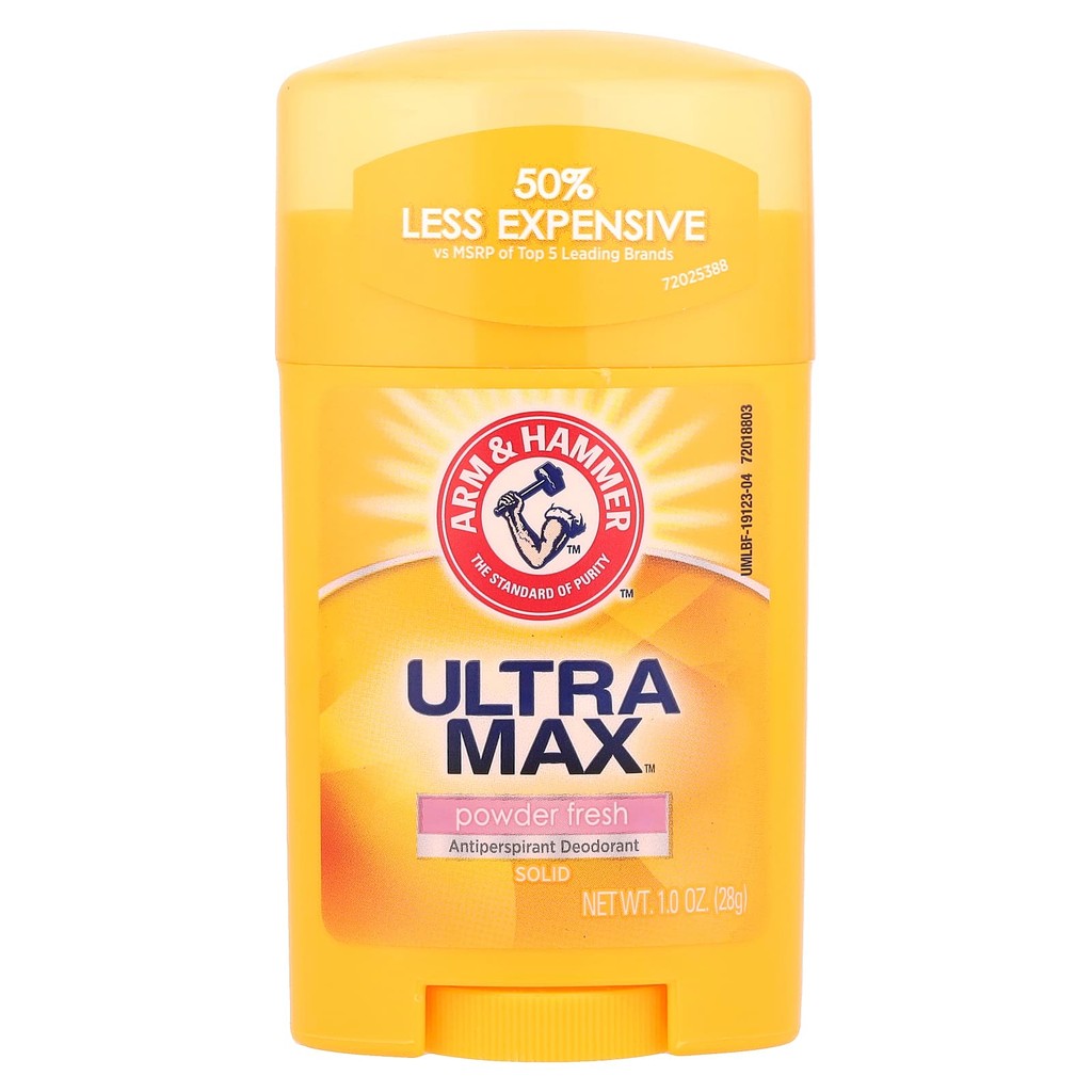 Jual Arm & Hammer, UltraMax™, Antiperspirant Deodorant, Solid, Powder ...