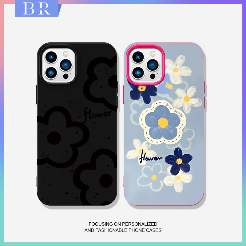 Jual TPC Soft Case Flower Print Glossy Candy iPhone Case For iPhone 11 ...