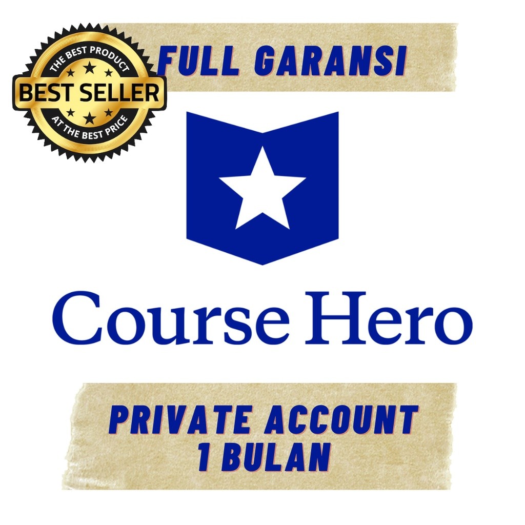 Jual COURSE HERO 1 BULAN PREMIUM SOFTWARE | Shopee Indonesia