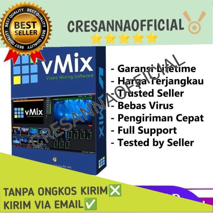 Jual Terbaru vMix Pro 2022 v24 Full Version Windows 64 Bit Full version | Shopee Indonesia