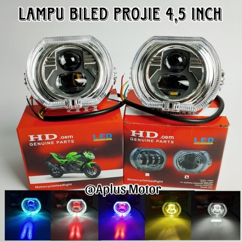 Jual Lampu Biled Projie 4,5 Inchi 40 Watt Lampu Tembak Projie Biled Universal HD | Shopee Indonesia