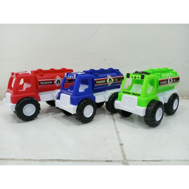 Jual Mainan Mobil truk Mini Tanki minyak/tanker oil AK 87 SNI | Shopee ...