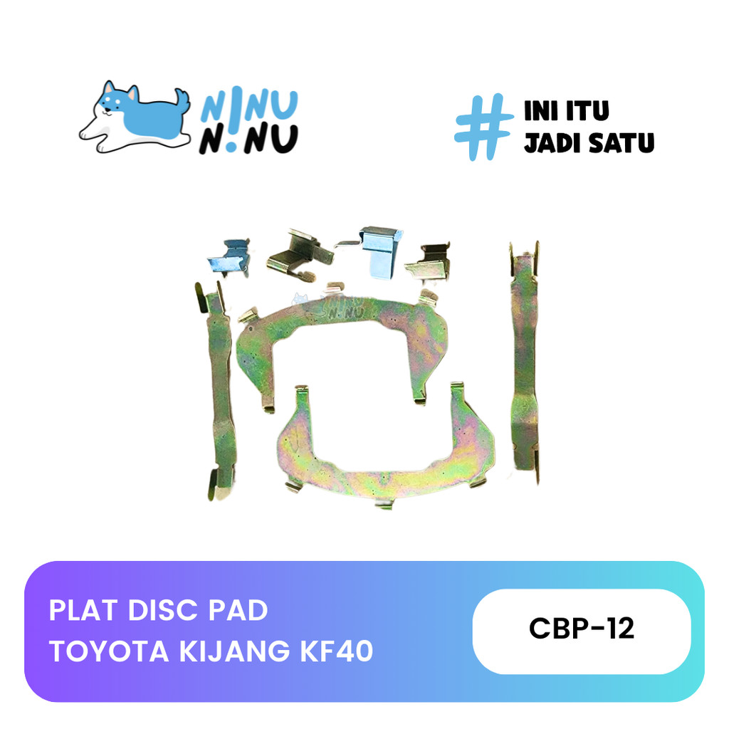 Jual Clip Brake Plat Disc Pad Toyota Kijang KF40 | Shopee Indonesia