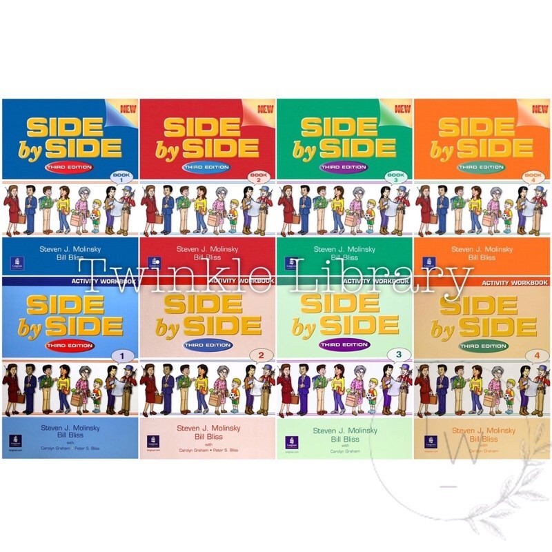 Jual BUKU FISIK Side by Side 1 2 3 4 Student’s Book / Activity Workbook / Teacher’s Guide ...