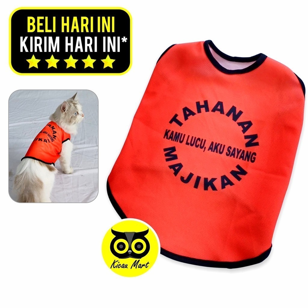 Jual KICAU MART Kostum Hewan Baju Kucing Model Tahanan Majikan Pakaian ...