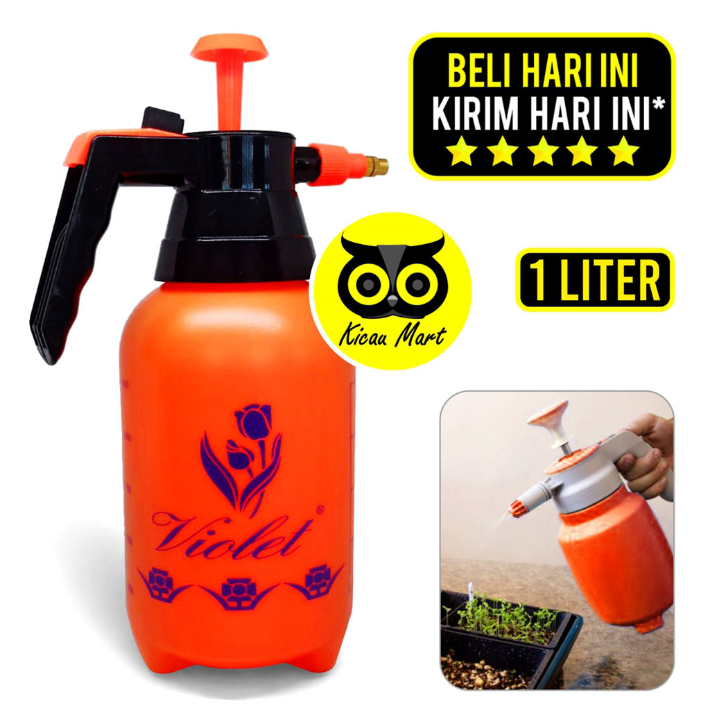 Jual KICAU MART SEMPROTAN AIR POMPA 1 LITER VISTAR SPRAY GUN HAMA ...
