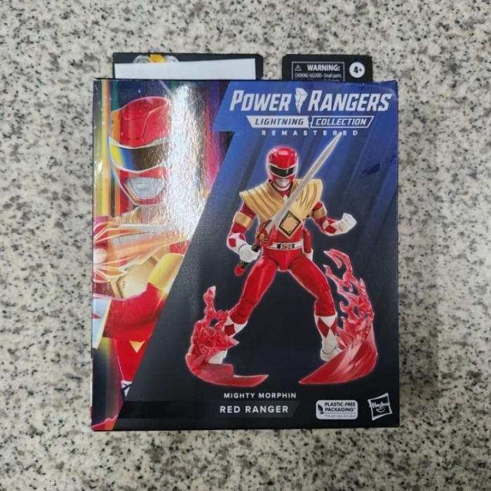 Jual New Hasbro Power Rangers Lightning Collection Remastered Red ...