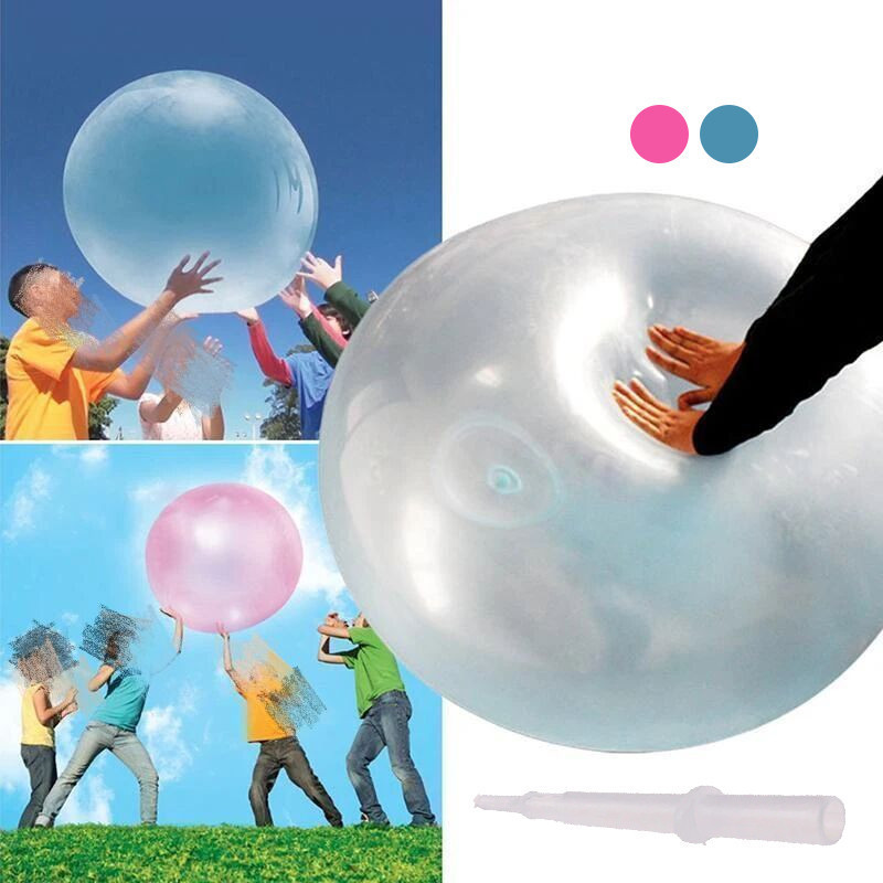 Jual 70cm Mainan Bola Balon Transparan Mainan Bubble Sabun Besar Untuk ...