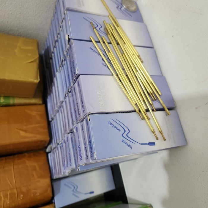 Jual pen silver/pen besi tondaus/pen silver pola bahan kulit/hrg 56000 ...