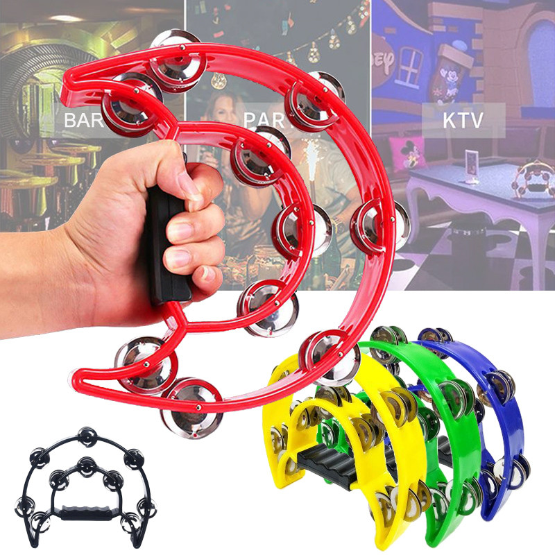 Jual Tambourin /Tambourine Instrument / Alat Musik Tamborin Tambourine ...