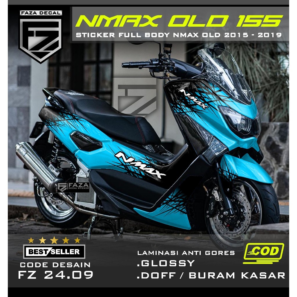 Jual Decal Stiker Nmax 155 Old Full Body simpel grafis terbaru ...