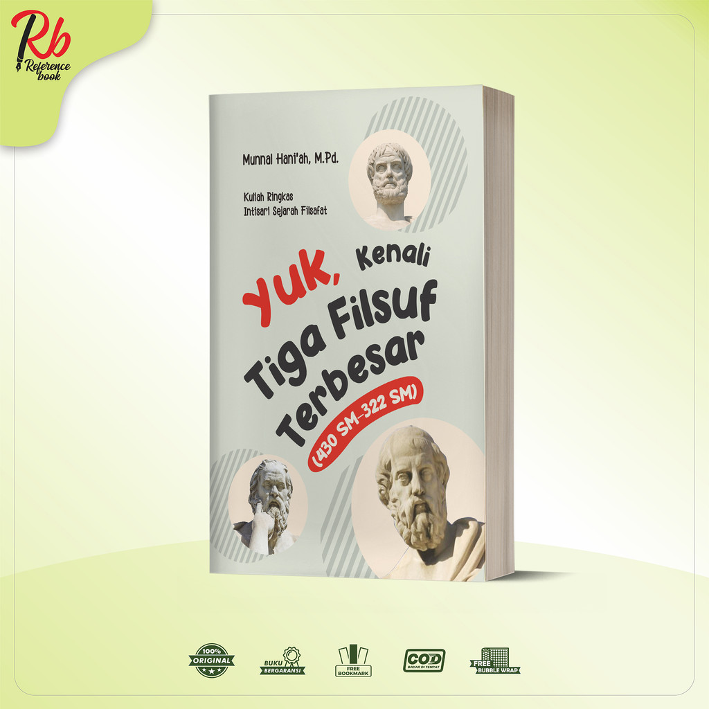 Jual Buku Filsafat Yuk, kenali tiga filsuf terbesar: kuliah ringkas ...
