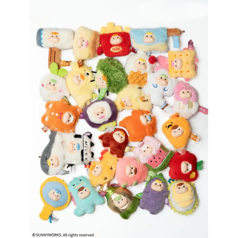 Jual Sunny Work Everything Has An Attitude Mini Plush Magnet | Shopee ...