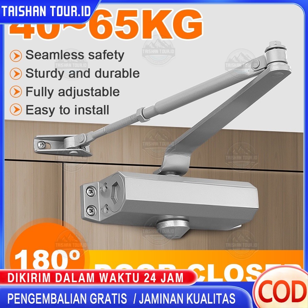Jual Door Closer - Penutup Pintu Otomatis 180°40-65KG Alat Penutup ...
