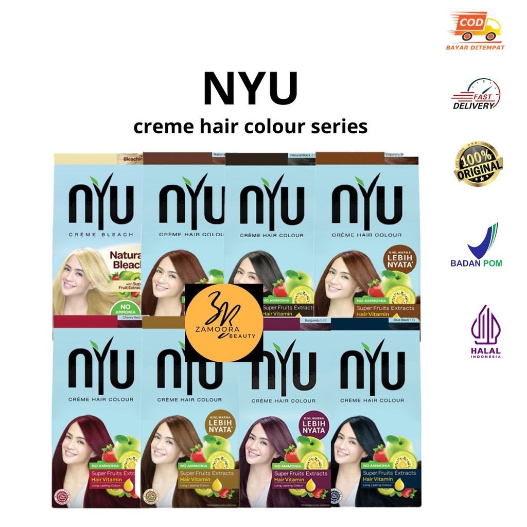 Jual Nyu Creme Hair Colour - Pewarna Rambut | Shopee Indonesia