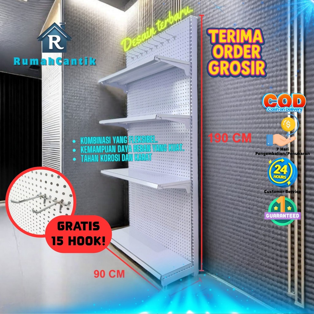Jual RumahCantik - Rak Susun Besi Display Product Penyimpanan Barang ...