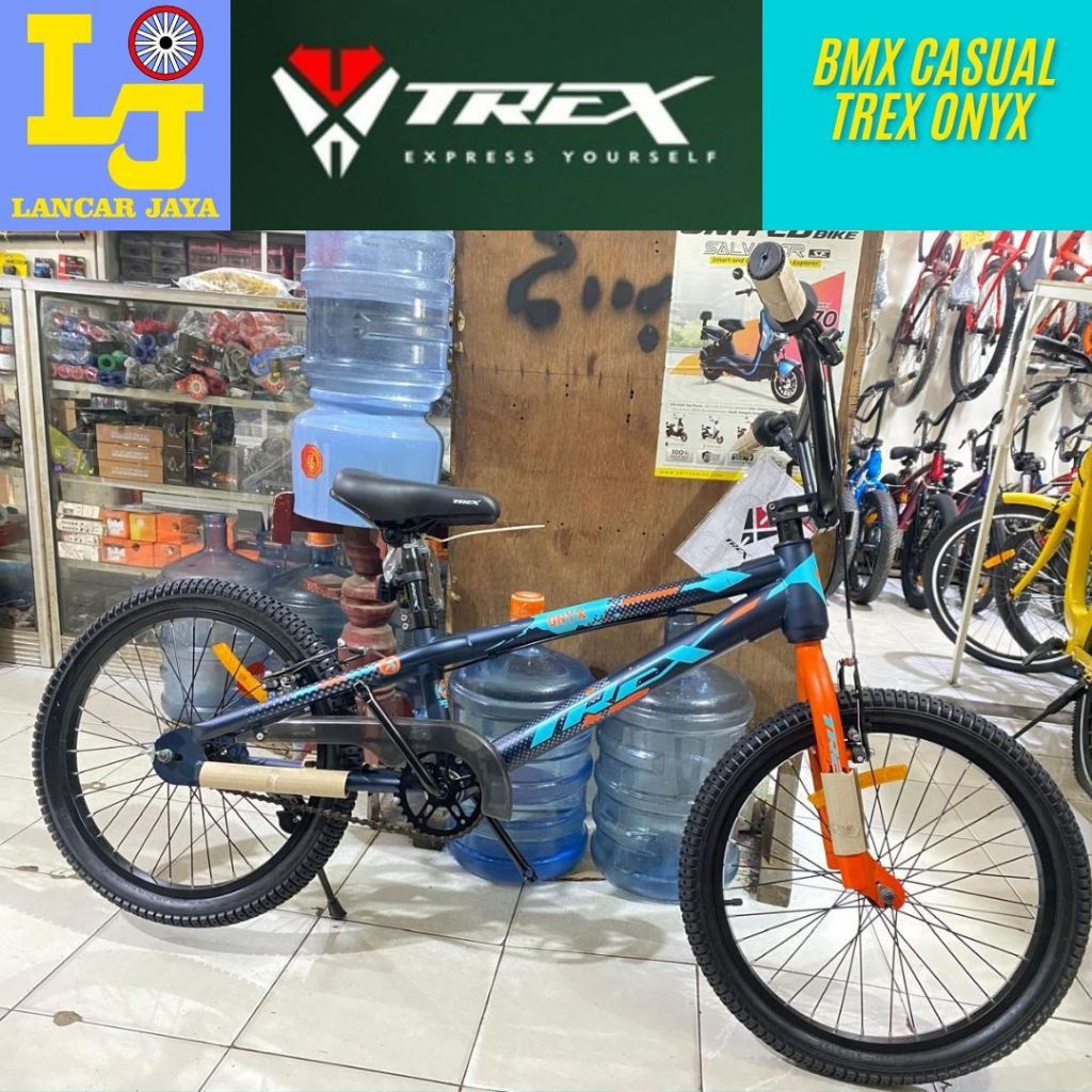 Jual TREX ONYX 20" Sepeda BMX Casual Anak Cowok Laki Ban 20 X 2.125 ...