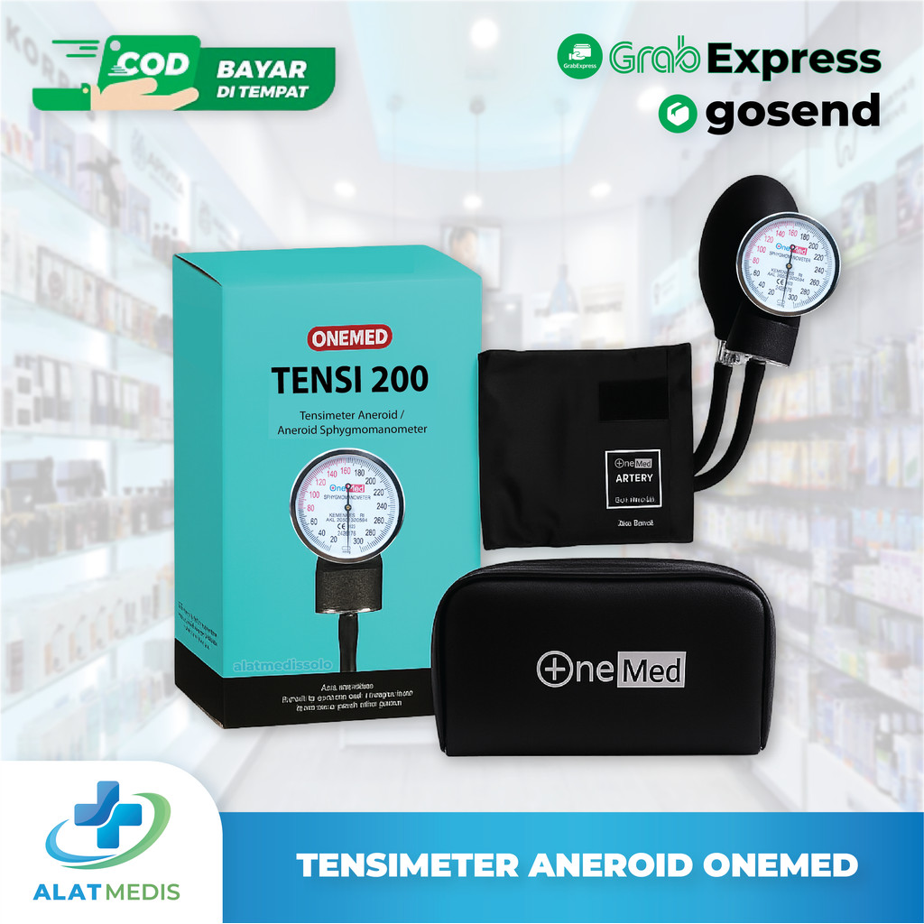 Jual Tensi meter aneroid - tensimeter manual jarum onemed | Shopee ...
