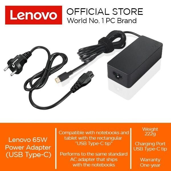 Jual Lenovo Lenovo 65W AC Power Adapter Charger (USB Type-C tip) | Shopee Indonesia