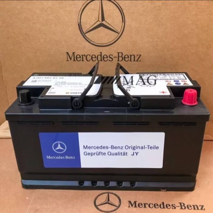 Jual AKI MERCEDES BENZ 92AH 850A ACCU BATTERY W221 W222 W212 W213 W463 ...