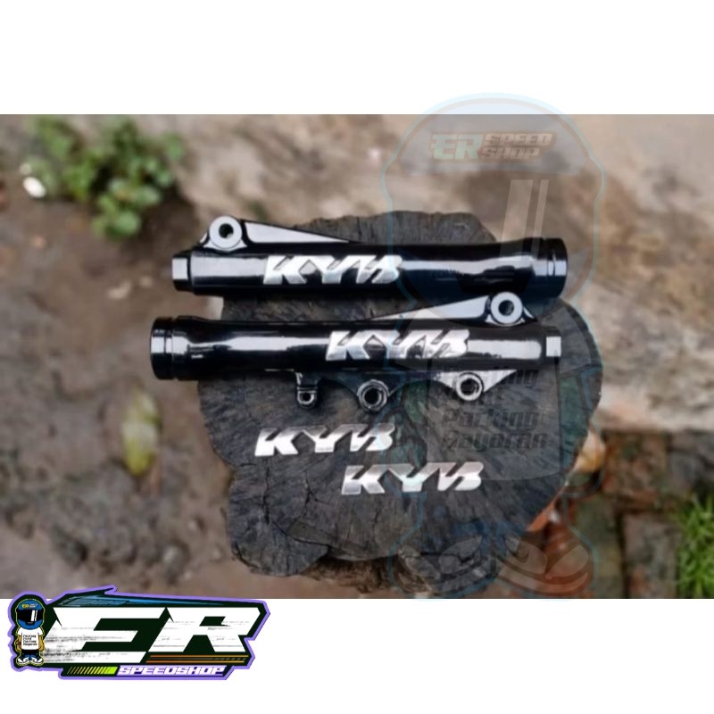 Jual Emblem Logo KYB Kayaba Alumunium 1set (2pcs) | Shopee Indonesia