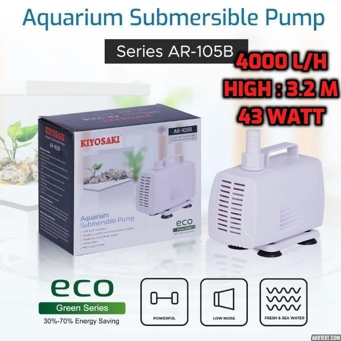 Jual ORANSHOP GINGA GA 105B Mesin Pompa Celup Filter Aquarium Aquascape ...