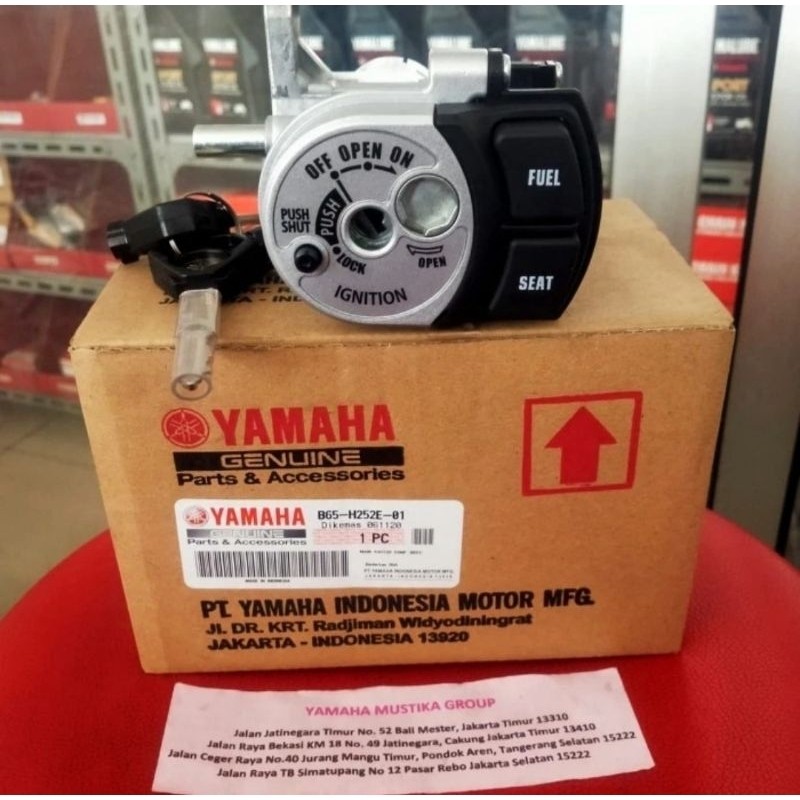 Jual KUNCI KONTAK ASSY KEY SET ( B65 ) YAMAHA AEROX AEROX 155 | Shopee ...