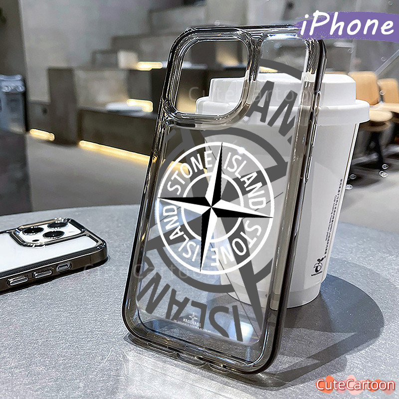 Jual Trends Stone Island motif Case iPhone 13 15 11 12 14 Pro Max XR X ...