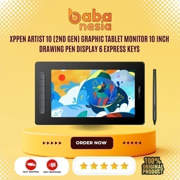 Jual XPPen Artist 10 (2nd Gen) Graphic Tablet Monitor 10 Inch Drawing ...