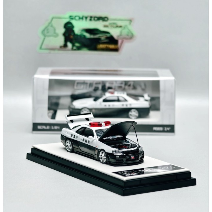 Jual Cool Art Nissan GT-R R34 Z-Tune Nismo Japanese Police JDM #520 ...