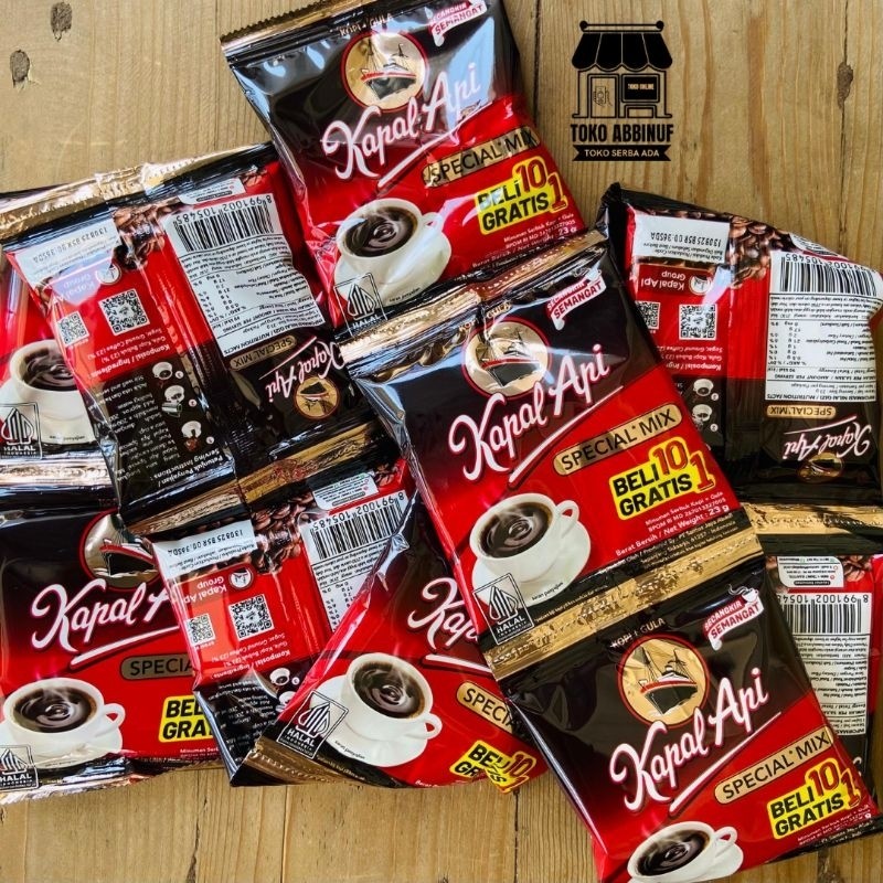 Jual KAPAL API SPESIAL MIX 1 RENCENG 23g ( 10 pcs ) | Shopee Indonesia