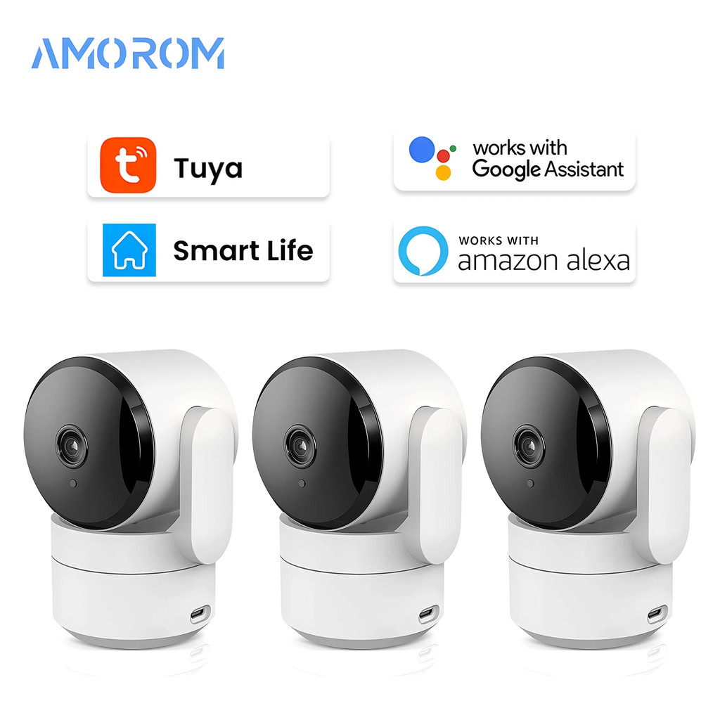 Jual Tuya 1080P Wifi Camera Indoor 360 PTZ Pet Baby Monitor IR Night ...