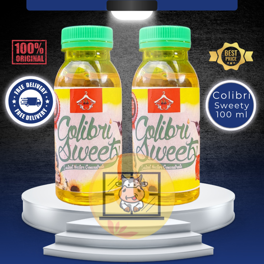 Jual COLIBRI SWEET BOTOL 100 ML VITAMIN BURUNG KOLIBRI MAKANAN HARIAN ...