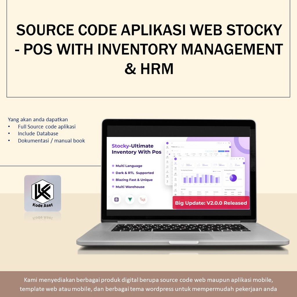 Jual SOURCE CODE APLIKASI WEB STOCKY - POS WITH INVENTORY MANAGEMENT ...