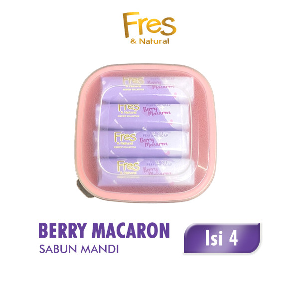 Jual Fres & Natural Sabun Mandi Batang Per Box Bento Isi 4 Ukuran 72Gr ...