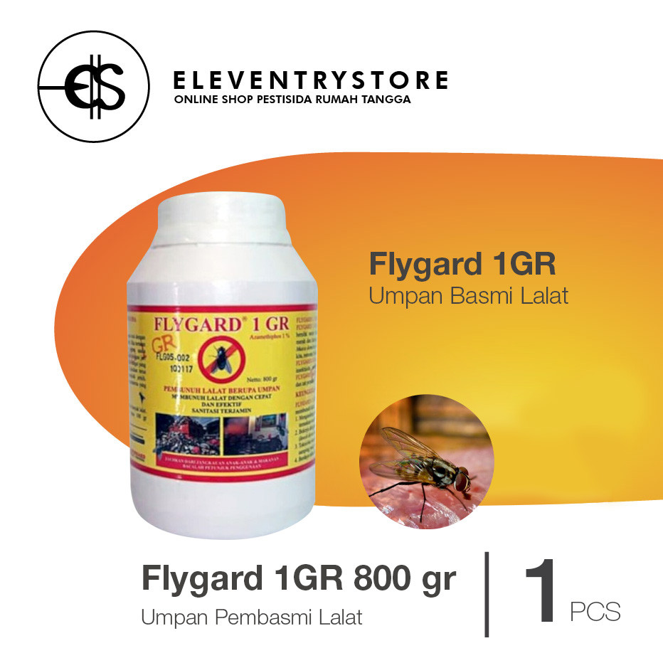 Jual FLYGARD 1 GR 800 GRAM - UMPAN PEMBASMI LALAT - RACUN LALAT ...
