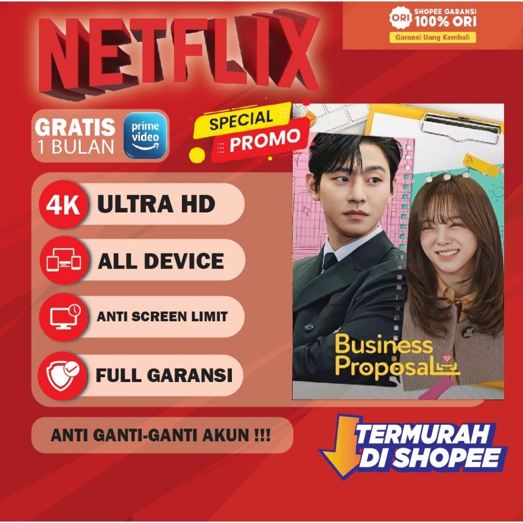 Jual NETFLIXXXX ANTI ON HOLD DAN SCREEN LIMIT TAHUNAN DAN BULANAN UHD ...